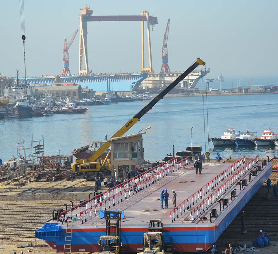 Ship building - Suez Shipyard